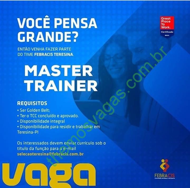 Master Trainer em Teresina – PI | Themos Vagas | Empregos e ...