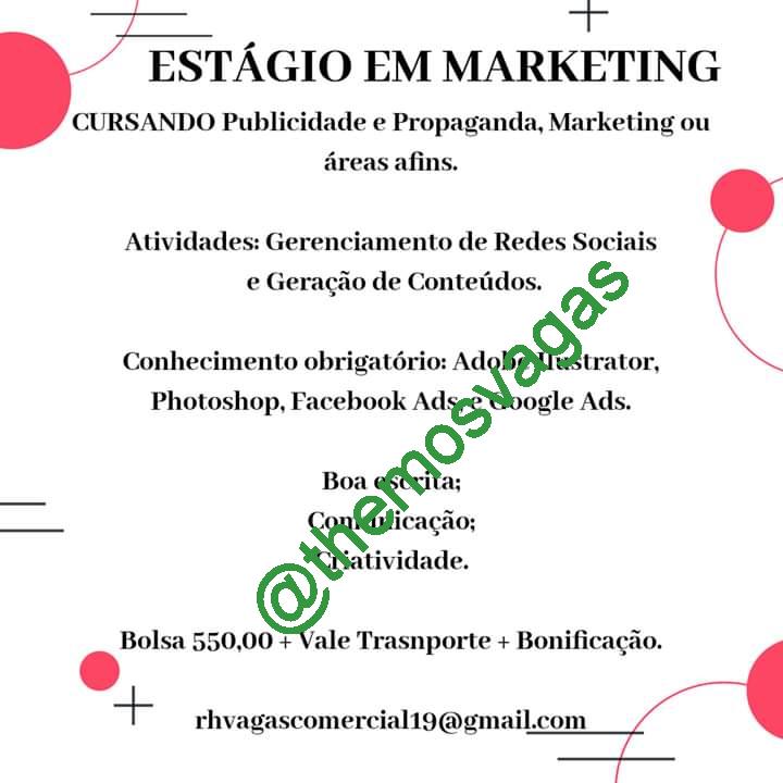 Estágio em Marketing / 01 vaga(s) / Fortaleza – CE | Themos Vagas ... Estágio em Marketing / 01 vaga(s) / Fortaleza – CE | Themos Vagas ...