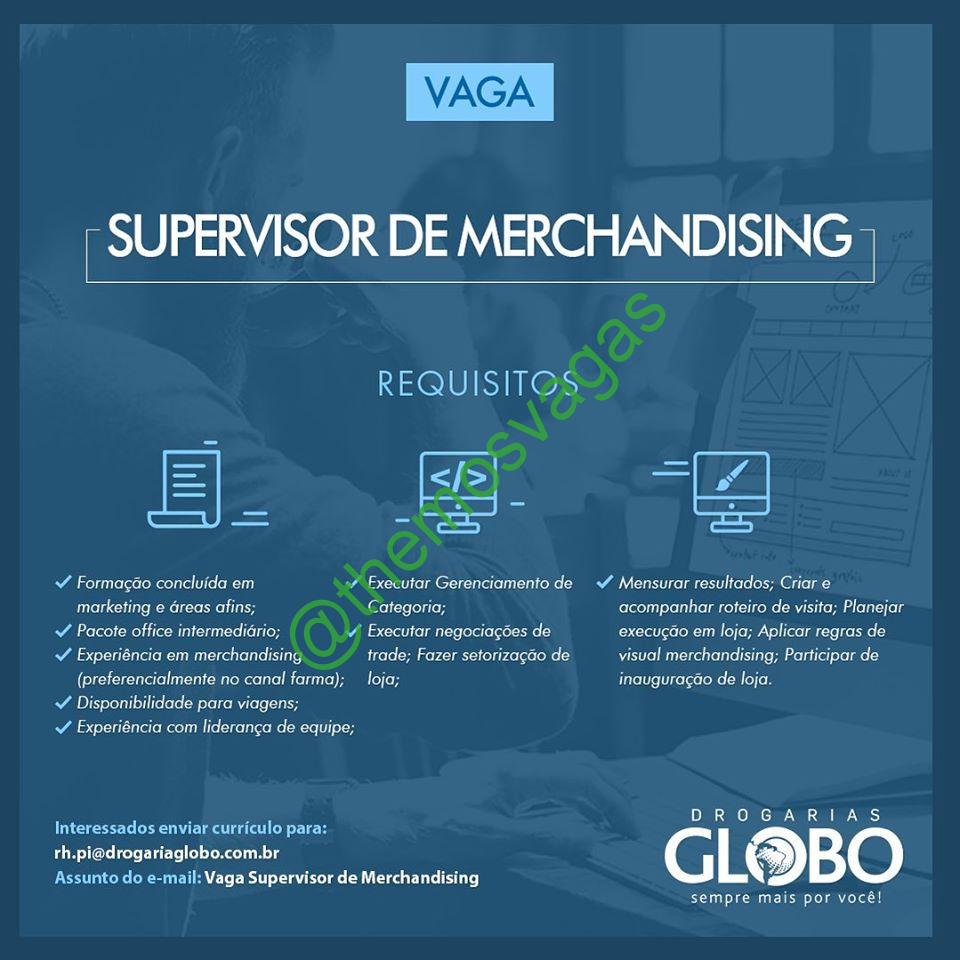 Supervisor de Merchandising / 01 vaga(s) / Teresina – PI | Themos Vagas ...