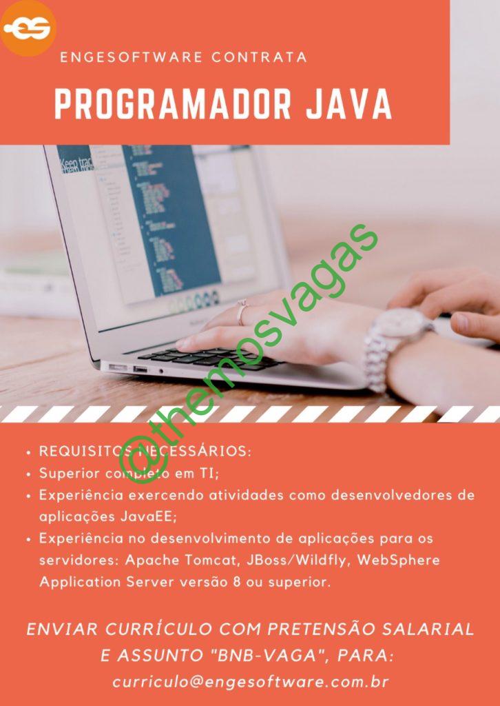 Programador Java / 01 vaga(s) / Teresina – PI | Themos Vagas | Empregos e EstágiosThemos Vagas ...