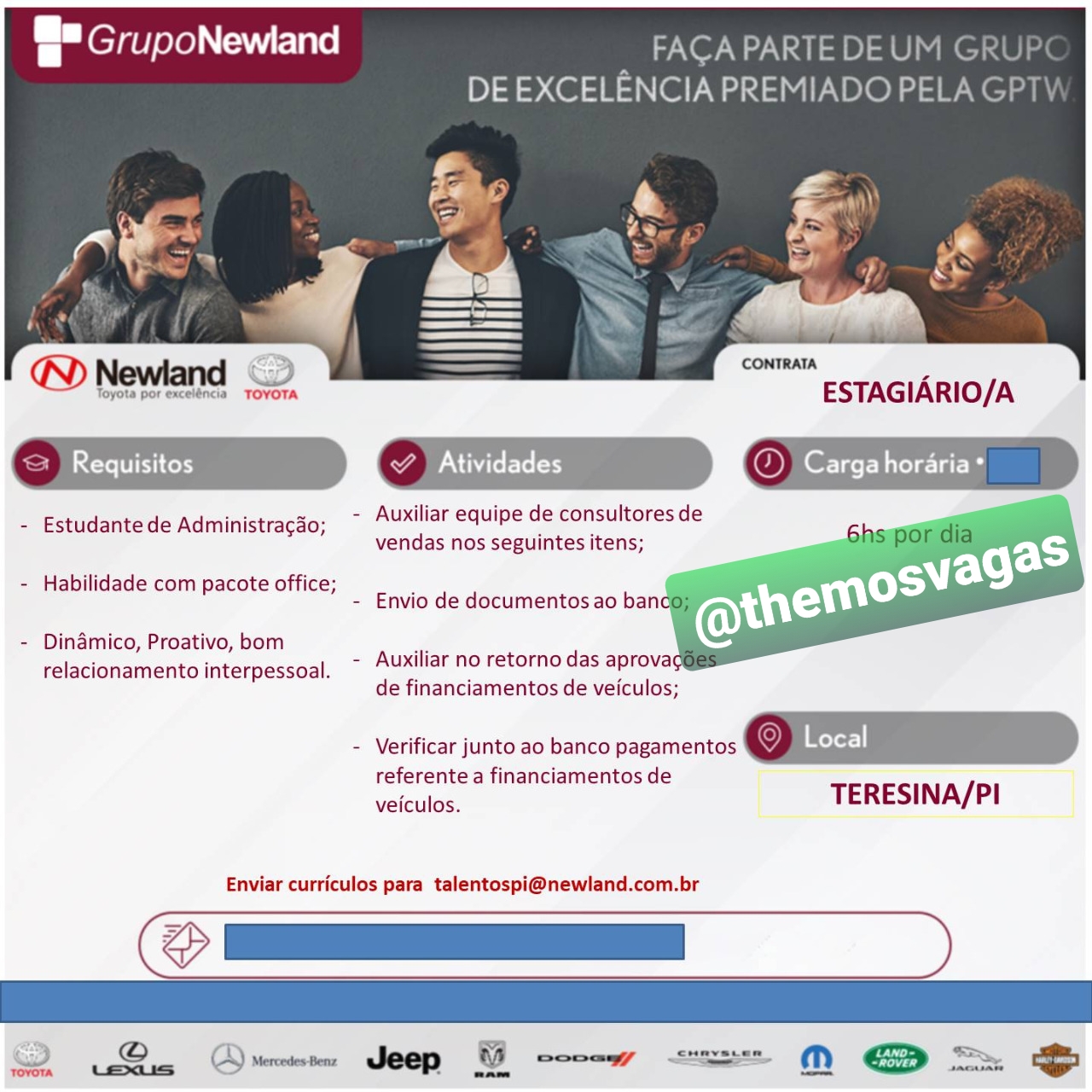 Vaga Estágio Em Administração 2 Themos Vagas Empregos E