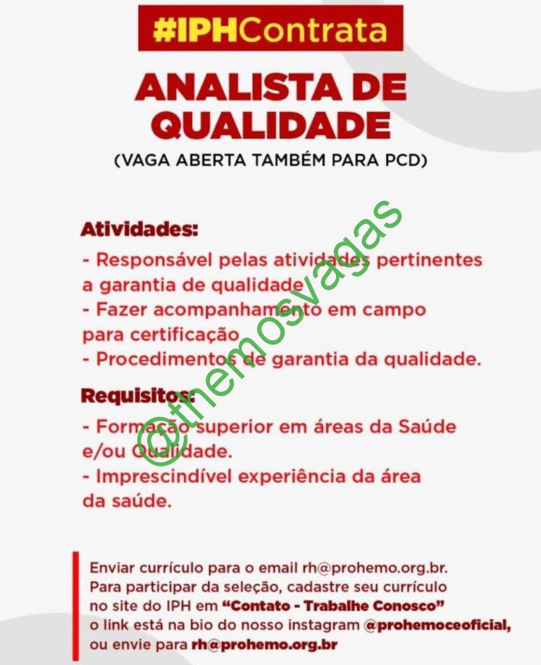 Analista De Qualidade Fortaleza Ce 01 Vaga S Themos Vagas