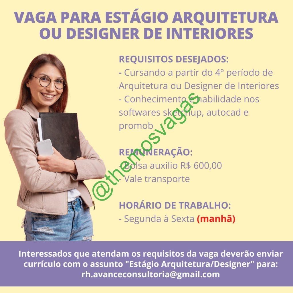 Estágio de Arquitetura | Teresina – PI | 01 vaga(s) | Themos Vagas ...