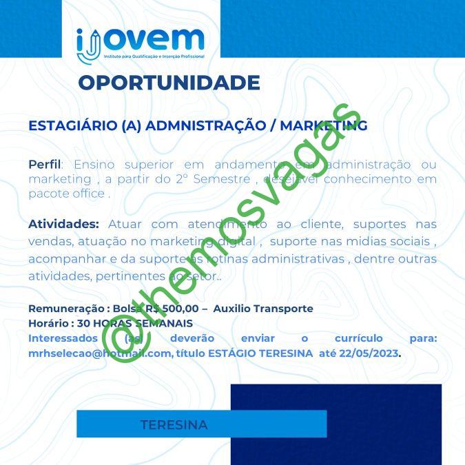 Estágio Em Administração Teresina Pi 01 Vaga S Themos Vagas